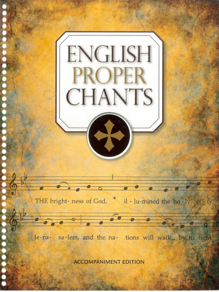English Proper Chants - Antiphons | PDF