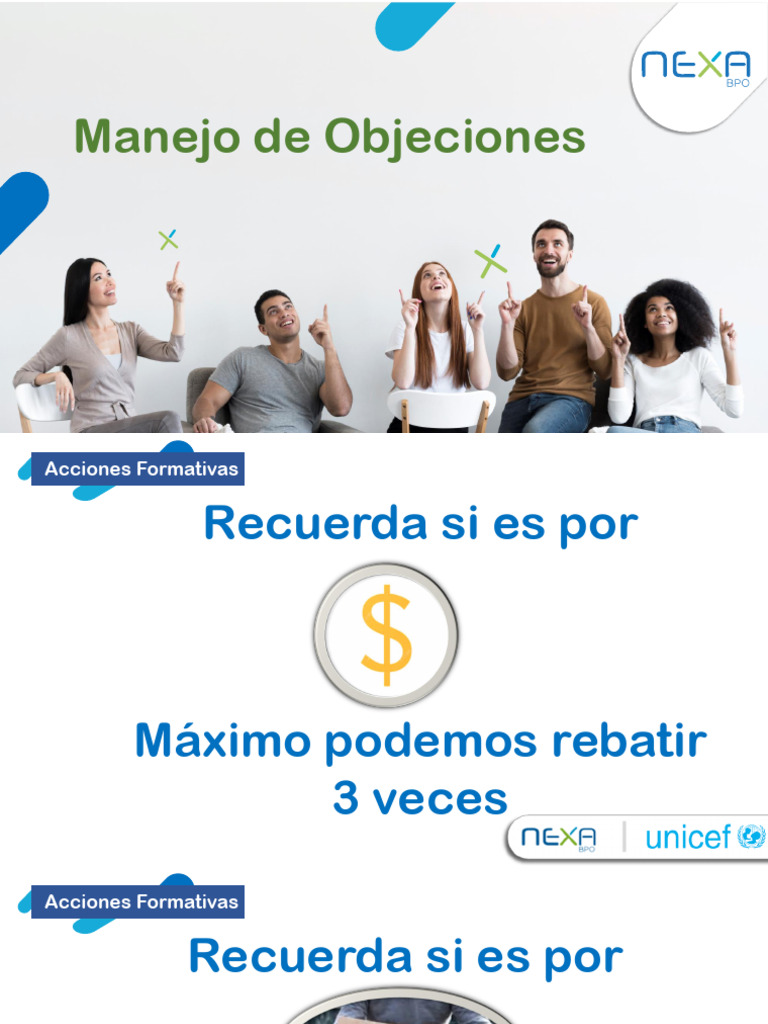 Manejo de Objeciones | PDF