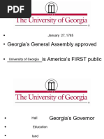 Georgia's Land Distribution Policies | PDF | Georgia (U.S. State) | Lottery