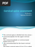 Cervical Spine Goniometry Guide | PDF | Vertebral Column | Vertebra