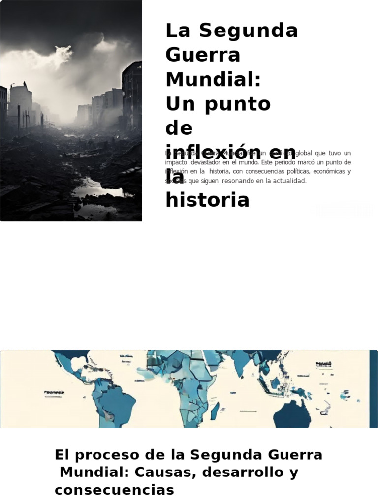 HISTORIA (La Segunda Guerra Mundial Puntos Mas Importantes) | PDF ...