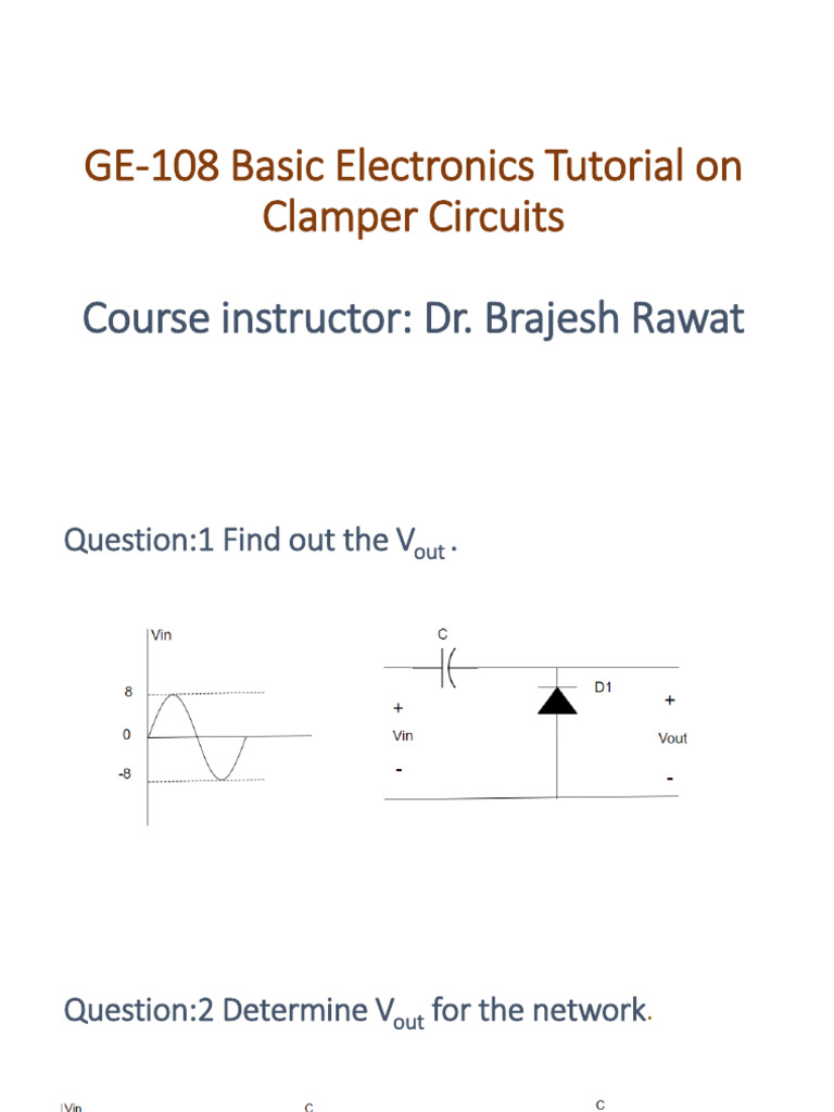 Tutorial2 Clamper | PDF