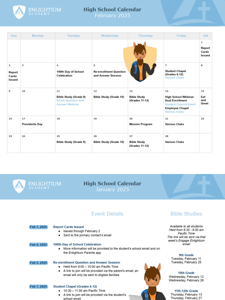 2025 February High School Snapshot | PDF