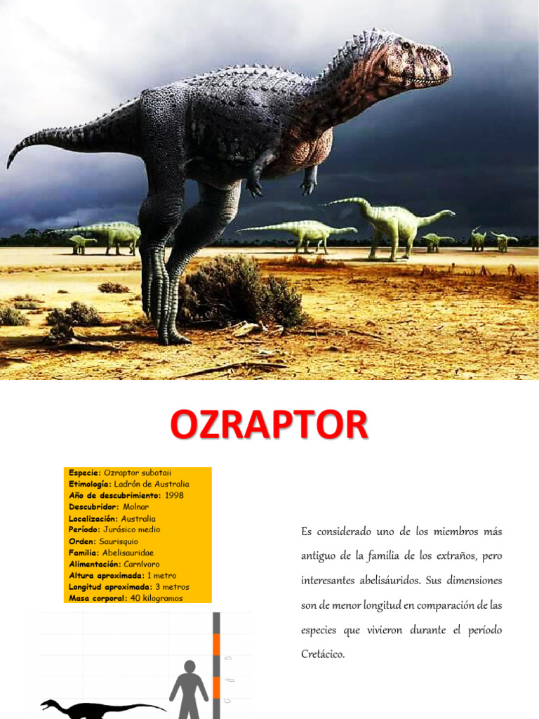 Ozraptor | PDF