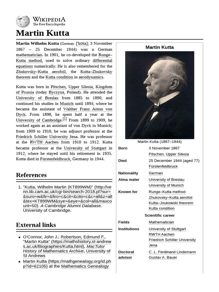 Martin_Kutta | PDF | Mathematics | Equations