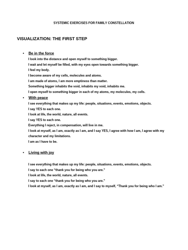 FAMILY CONSTELLATIONS | PDF | Behavioural Sciences | Psychology