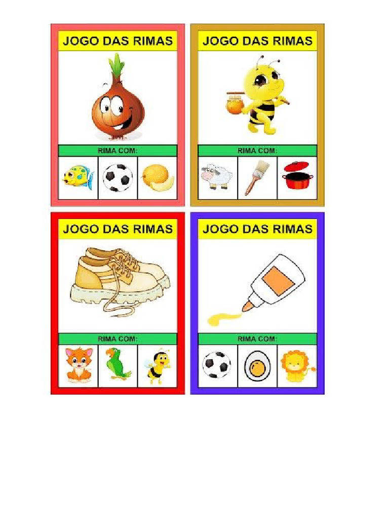 Jogo Das Rimas | PDF