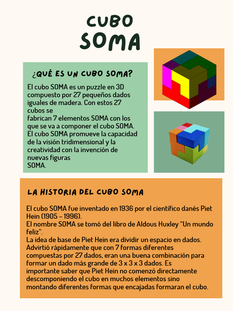 Informacion Cubo Soma | PDF