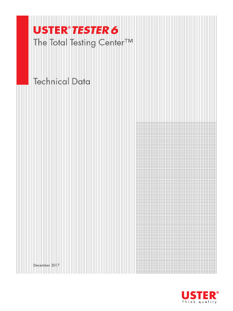UT6S800 Techdata en 201712 | PDF | Yarn | Statistics