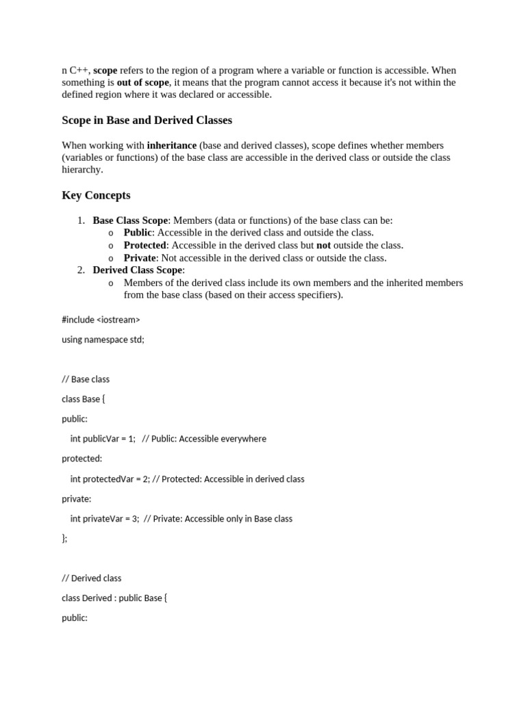cs304 hand | PDF | Class (Computer Programming) | Scope (Computer Science)