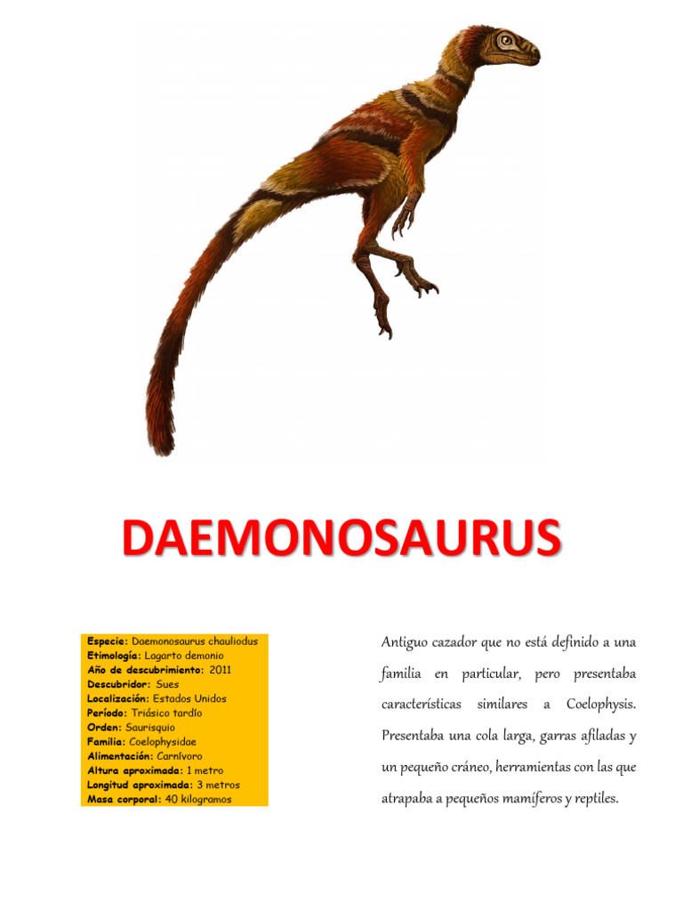 Daemonosaurus | PDF