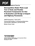 Plate Load Deformability Test Astm D 1195 Search | PDF | Engineering ...