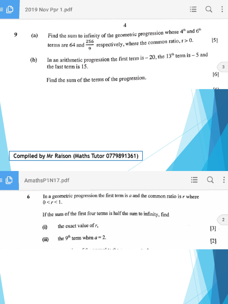 series_and_sequences | PDF