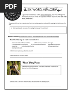 Six Reading Signposts | PDF | Insight | Reading Comprehension