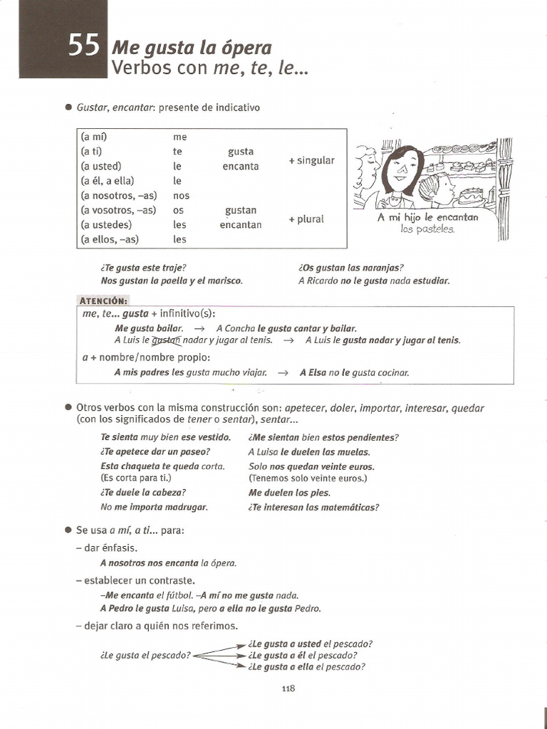 Verbos Me-Te-Le | PDF