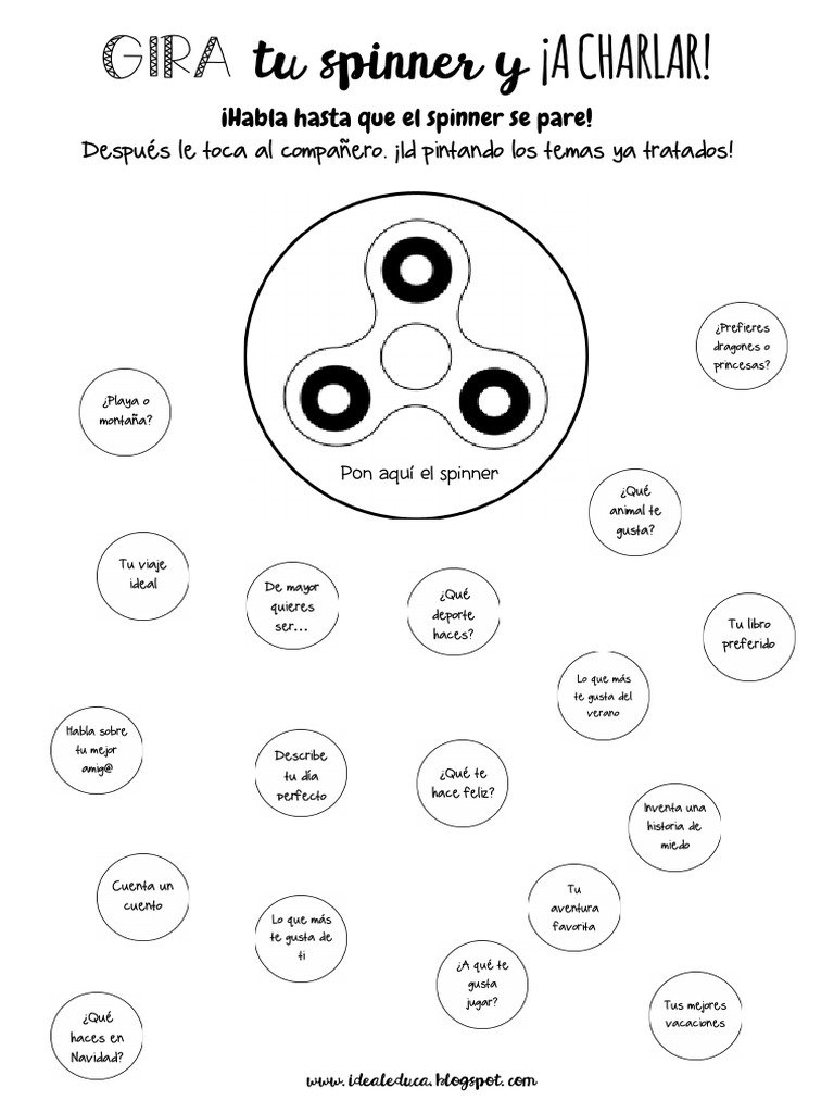 Gira Tu SPINNER y A Charlar | PDF
