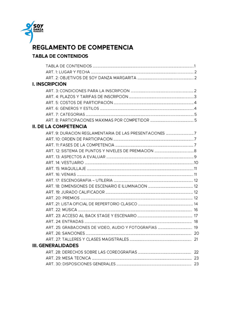 Reglas SDM 2024 Esp | PDF