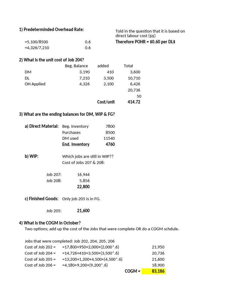 Textbook Problem Videos Chapter 3 Excel | PDF | Cost Of Goods Sold | Inventory