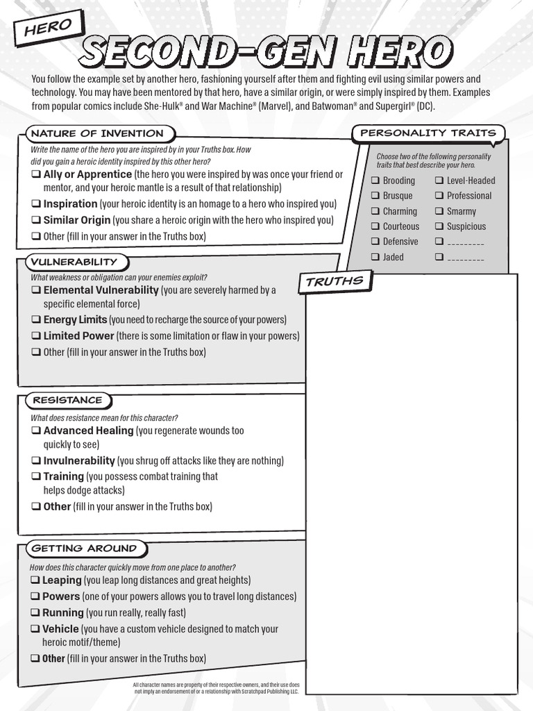 Second Gen Hero | PDF | Hero