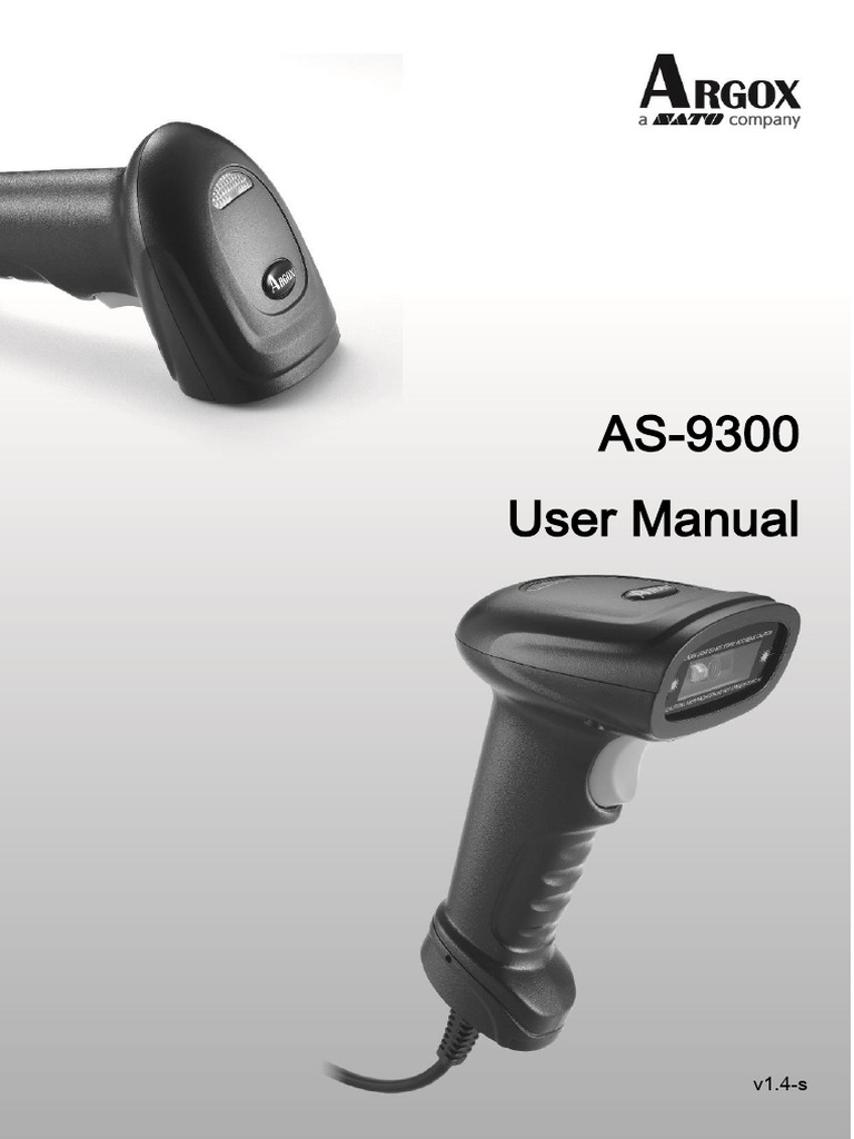 AS-9300 Scanner User Manual | PDF | Universal Product Code | Notation