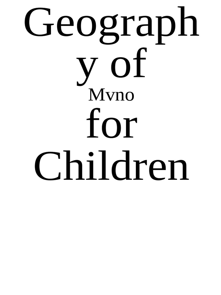 Nobis - Peace - Geography of The World For Children | PDF | Geography