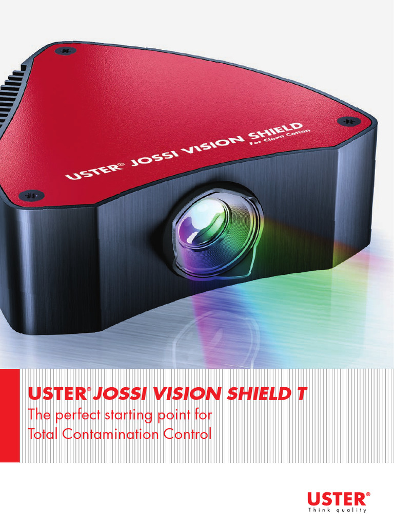 Uster Jossi Vision Shield T | PDF | Textiles | Ultraviolet