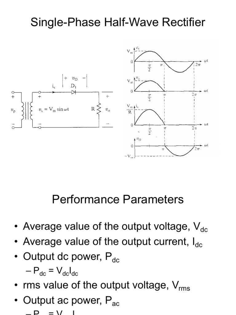 PE1 - EA - 2 - Uncontrolled Rectifiers | PDF | Rectifier | Diode