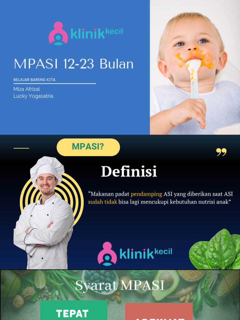 Panduan MPASI untuk Anak 12-24 Bulan | PDF