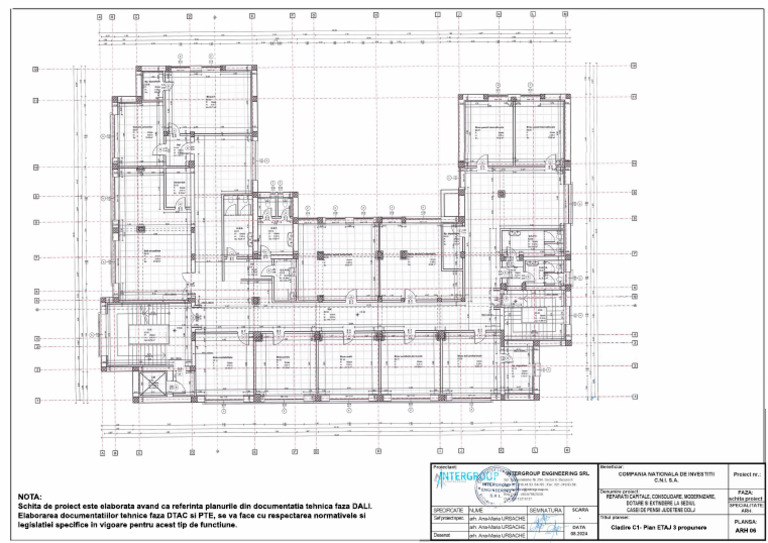 6-C1 ARH 01- PLAN ETAJ 3 PROPUNERE | PDF