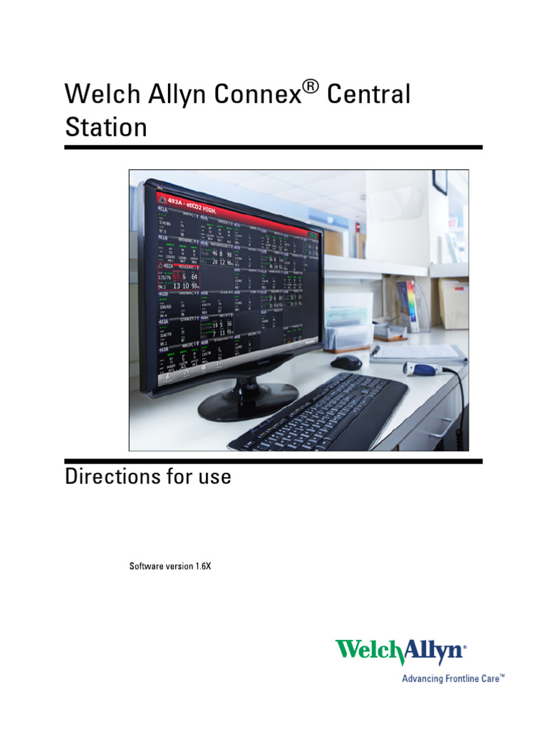 Welch Allyn Connex Central | PDF | Computer Network | Electronic Health Record