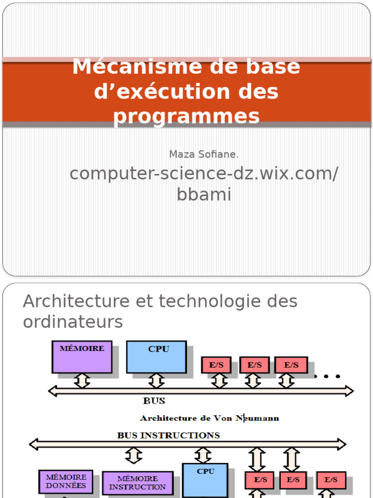 Chapitre 02 Official | PDF | Entrée/Sortie | Bibliothèque logicielle