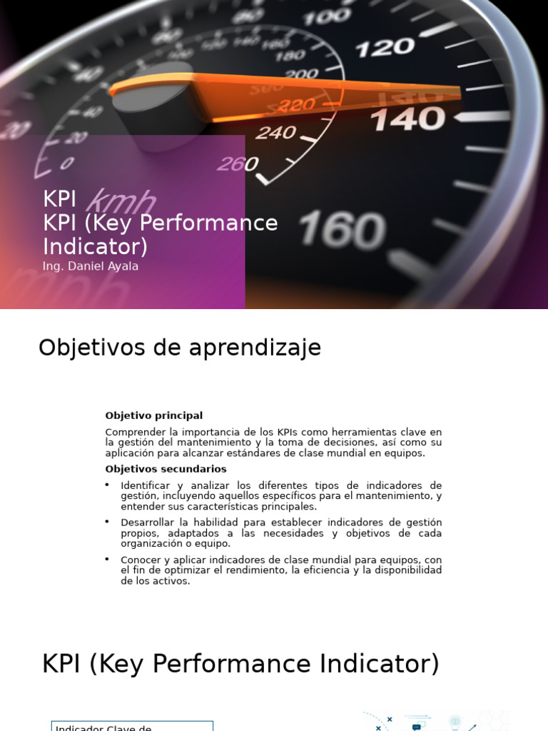 KPIs | PDF | Indicador de rendimiento