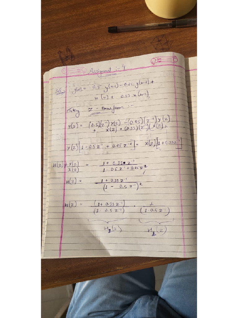 DSP 4 Assignment | PDF