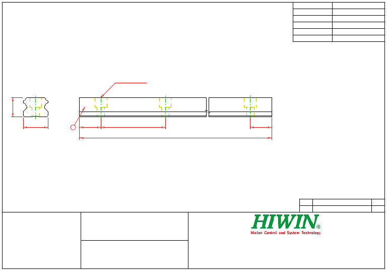 Guía Lineal Hiwin | PDF