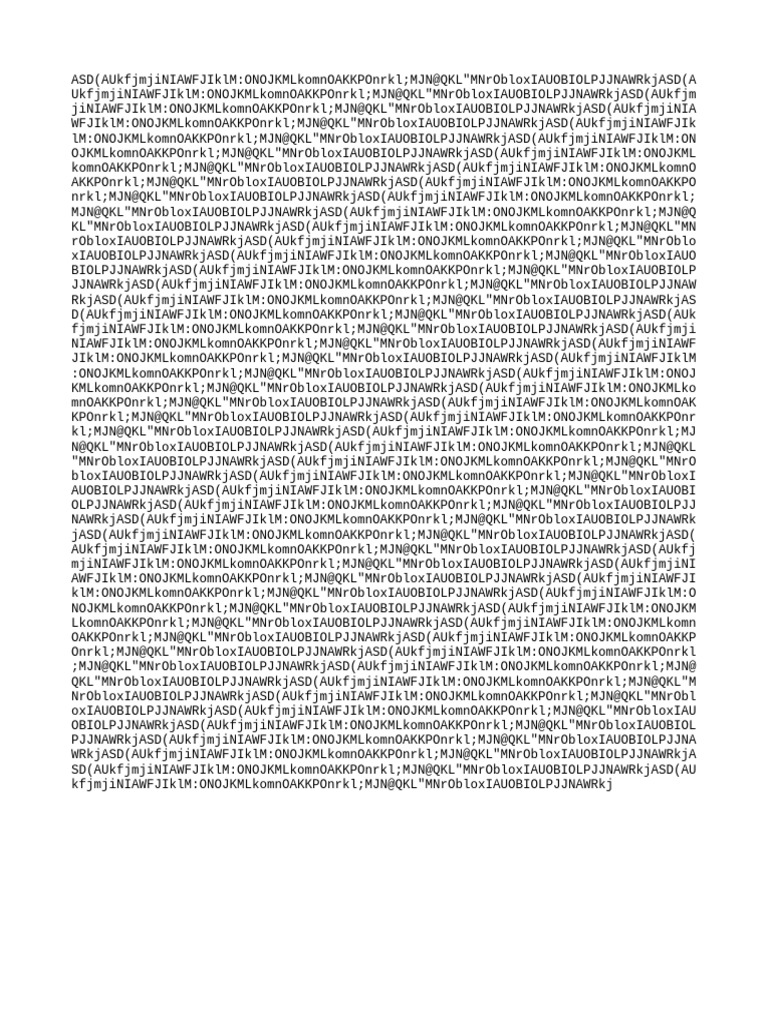 Very Important Document | PDF