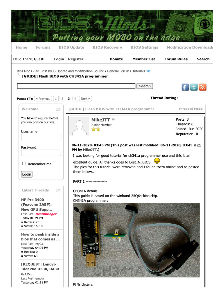 CH341A - Manual | PDF