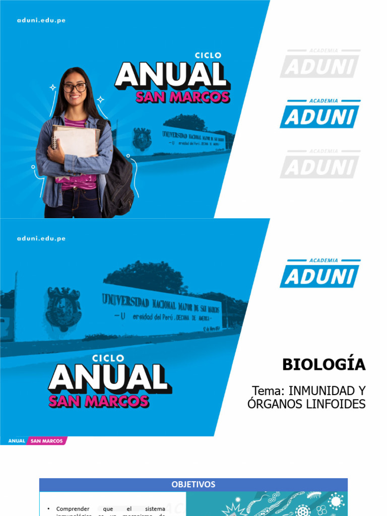 ASM-TS036-BI1-.Inmunidad y Órganos linfoides | PDF | Sistema inmune | Linfocitos