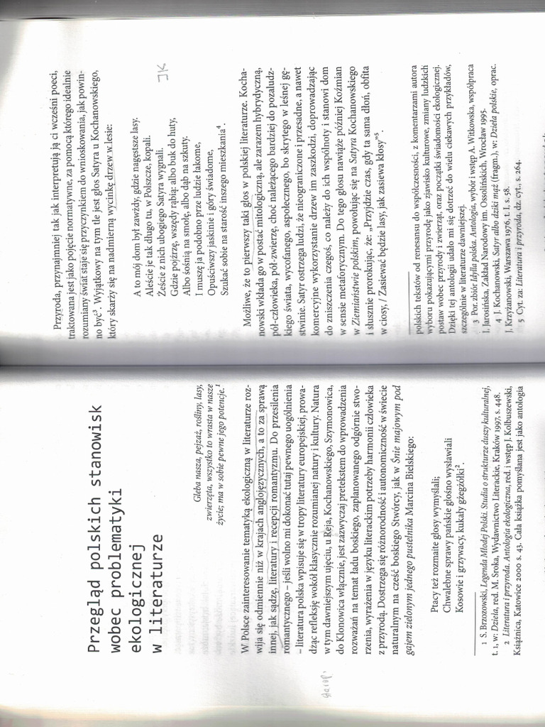 Barcz, Realizm Ekologiczny | PDF