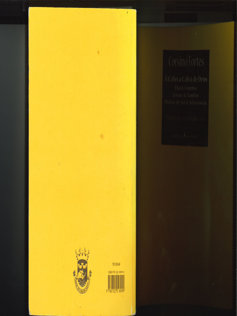 Corsino Fortes - A Cabeça Calva de Deus | PDF