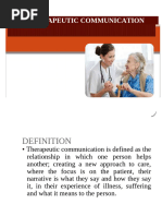Therapeutic and Nontherapeutic Communication Techniques - Handouts ...