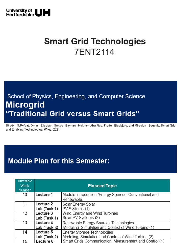 lecture8_Microgrid | PDF | Smart Grid | Power Electronics