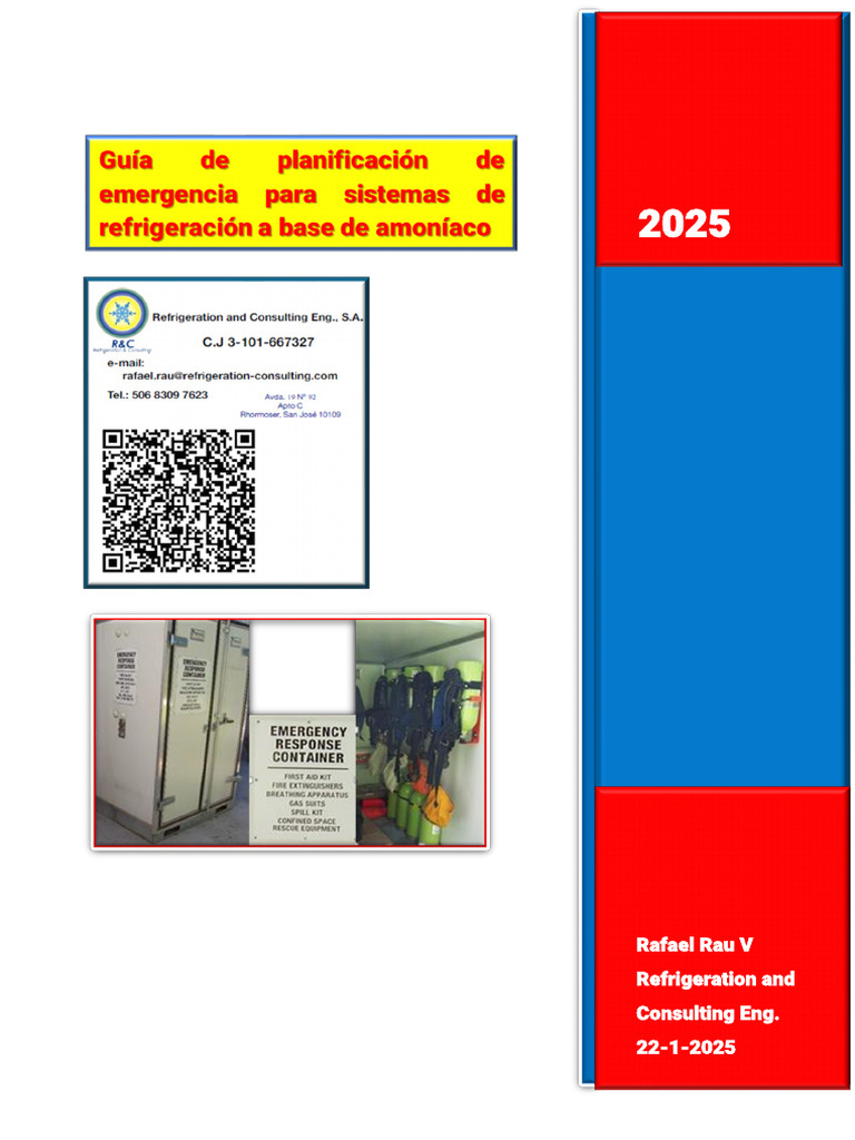 Planificaci_n_de_emergencia_sistemas_con_amon_aco_1738110602 | PDF | Amoníaco | Agua