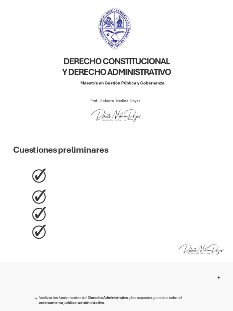 UASD-Derecho Constitucional y Derecho Administrativo | PDF ...