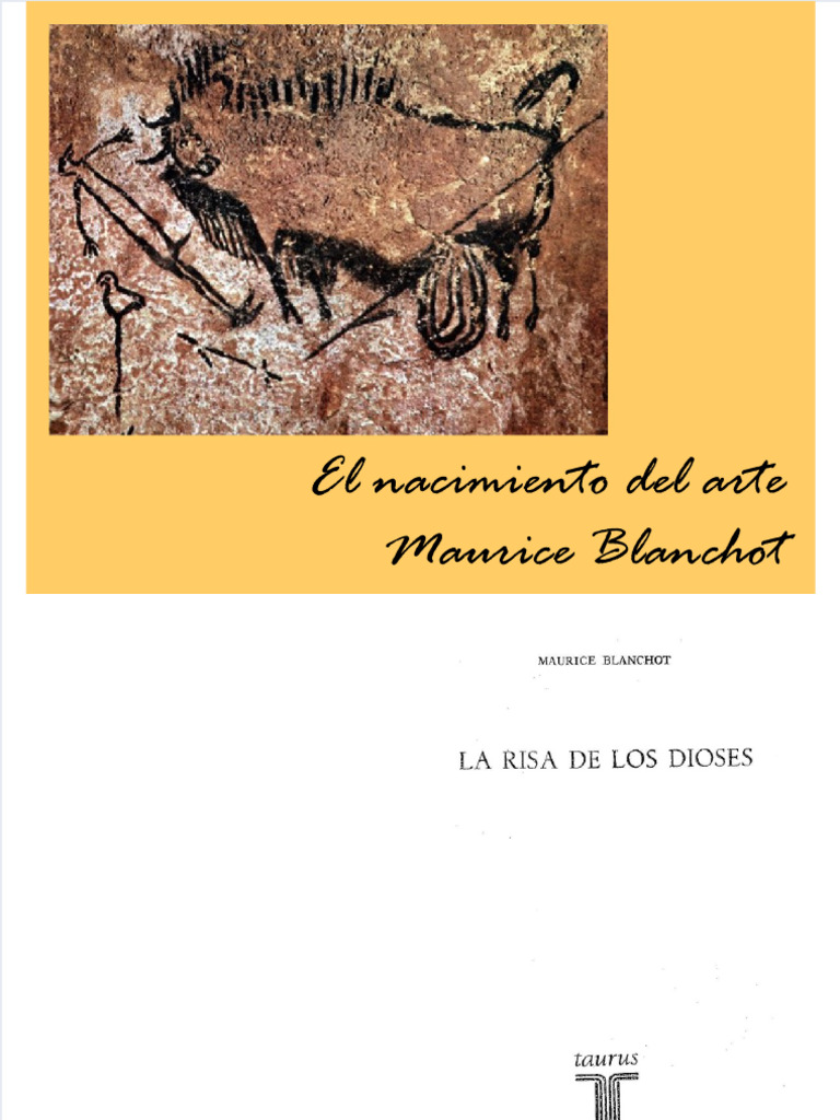000-1971 El Nacimiento Del Arte - Blanchot | PDF