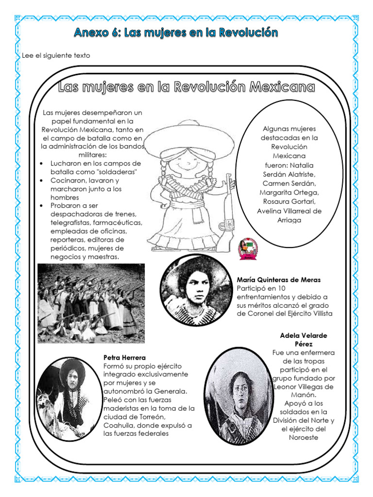 3° A 6° Proyecto Revolución Mexicana Profa Kempis | PDF | revolución mejicana | Conflictos del ...