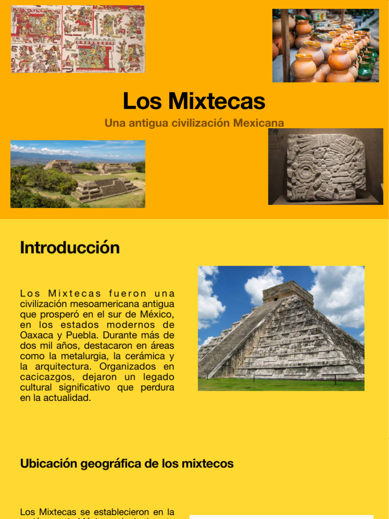 Mixtecas | PDF | México | Mesoamérica