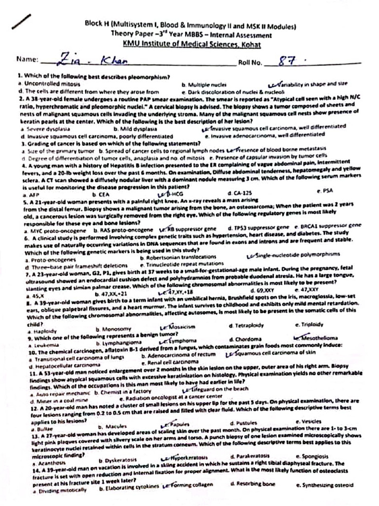 Block H Kims-1 | PDF