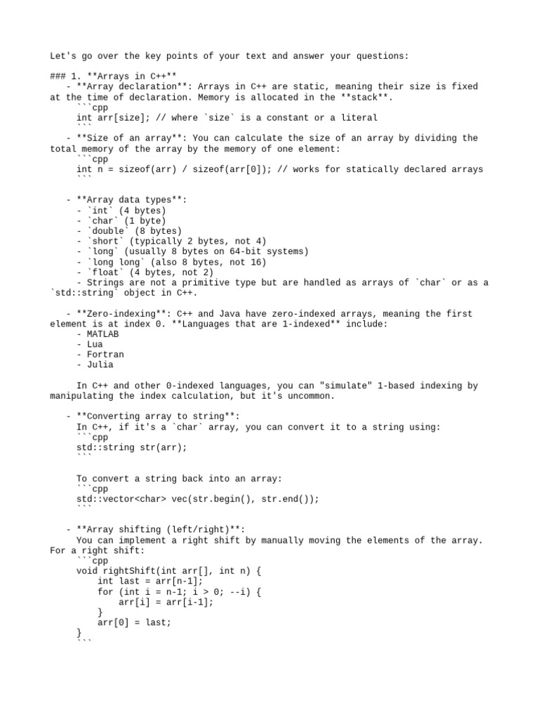 Let's go over the key points of you | PDF | Computer Engineering | Object Oriented Programming