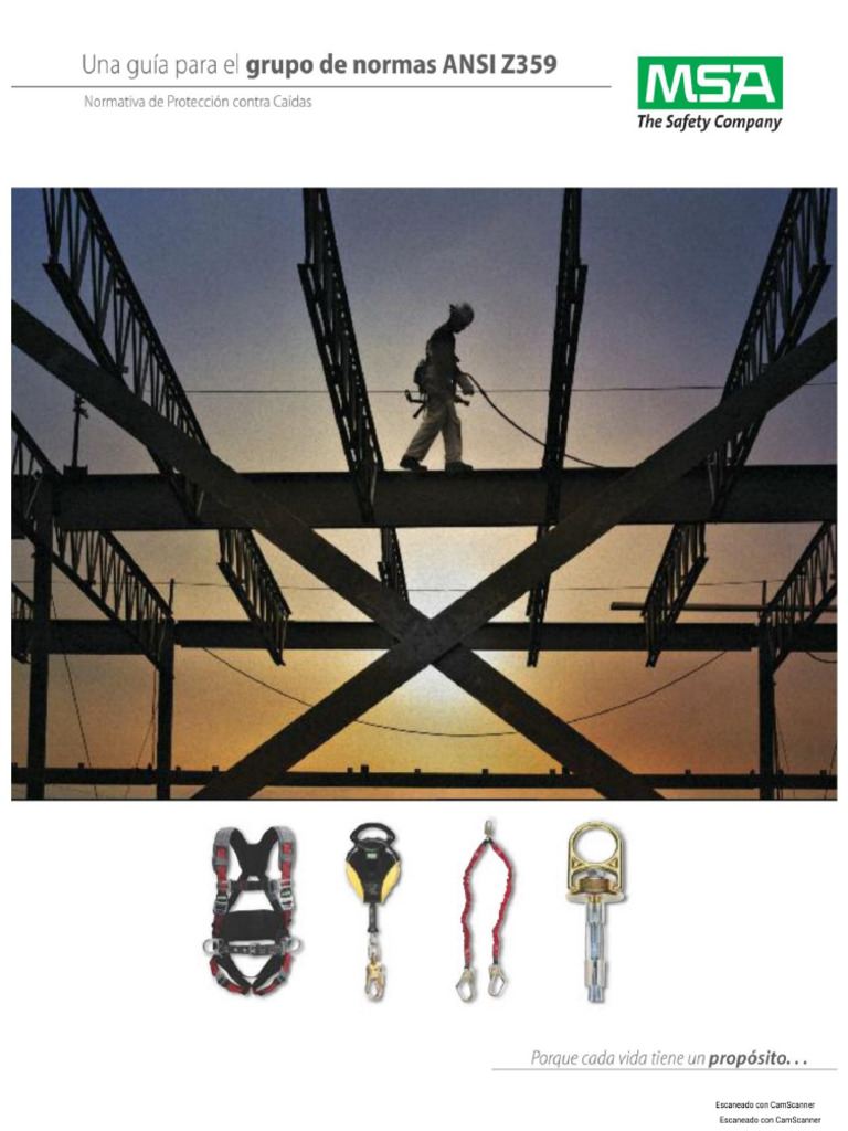 Normas Ansi.359 MSA | PDF