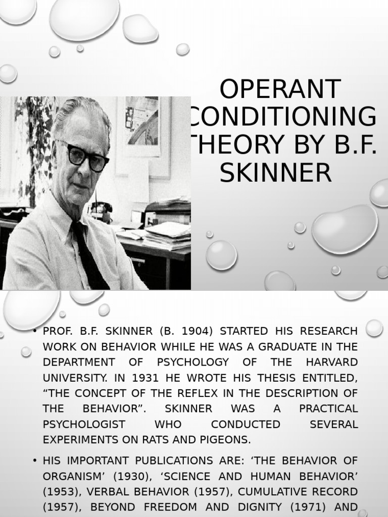 Understanding Operant Conditioning | PDF | Reinforcement ...